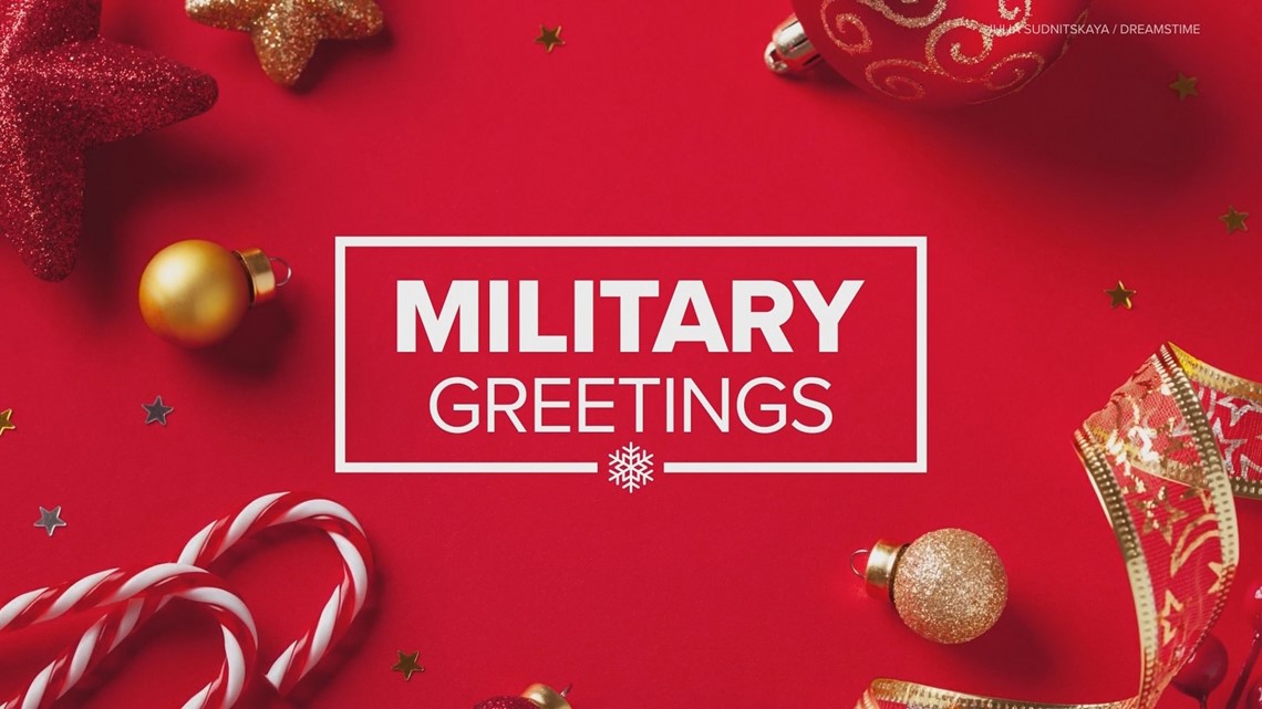 Holiday greetings from U.S. military members | wfaa.com