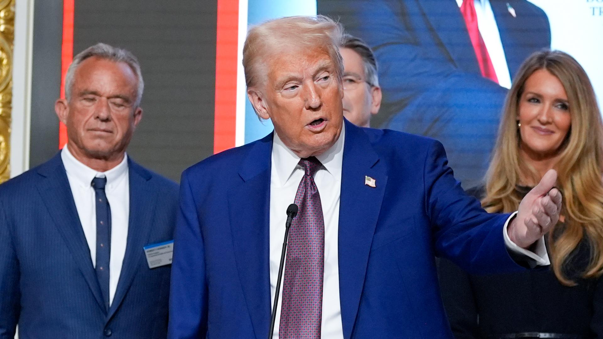 Donald Trump full speech at New York Stock Exchange after being named ...