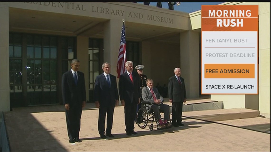 SMU celebrates 10th anniversary of George W. Bush Presidential Center ...