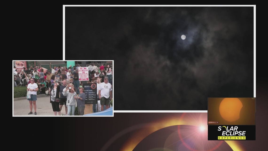First look at the partial eclipse in Texas! | wfaa.com