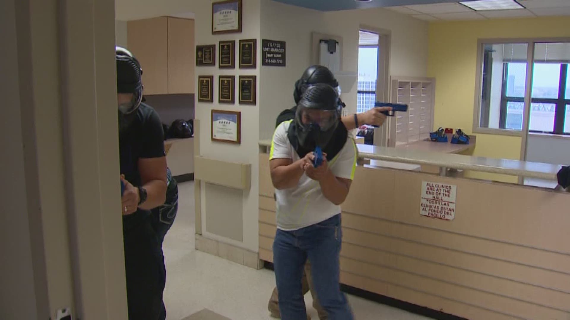 Officers, employees receive active shooter training at old hospital ...
