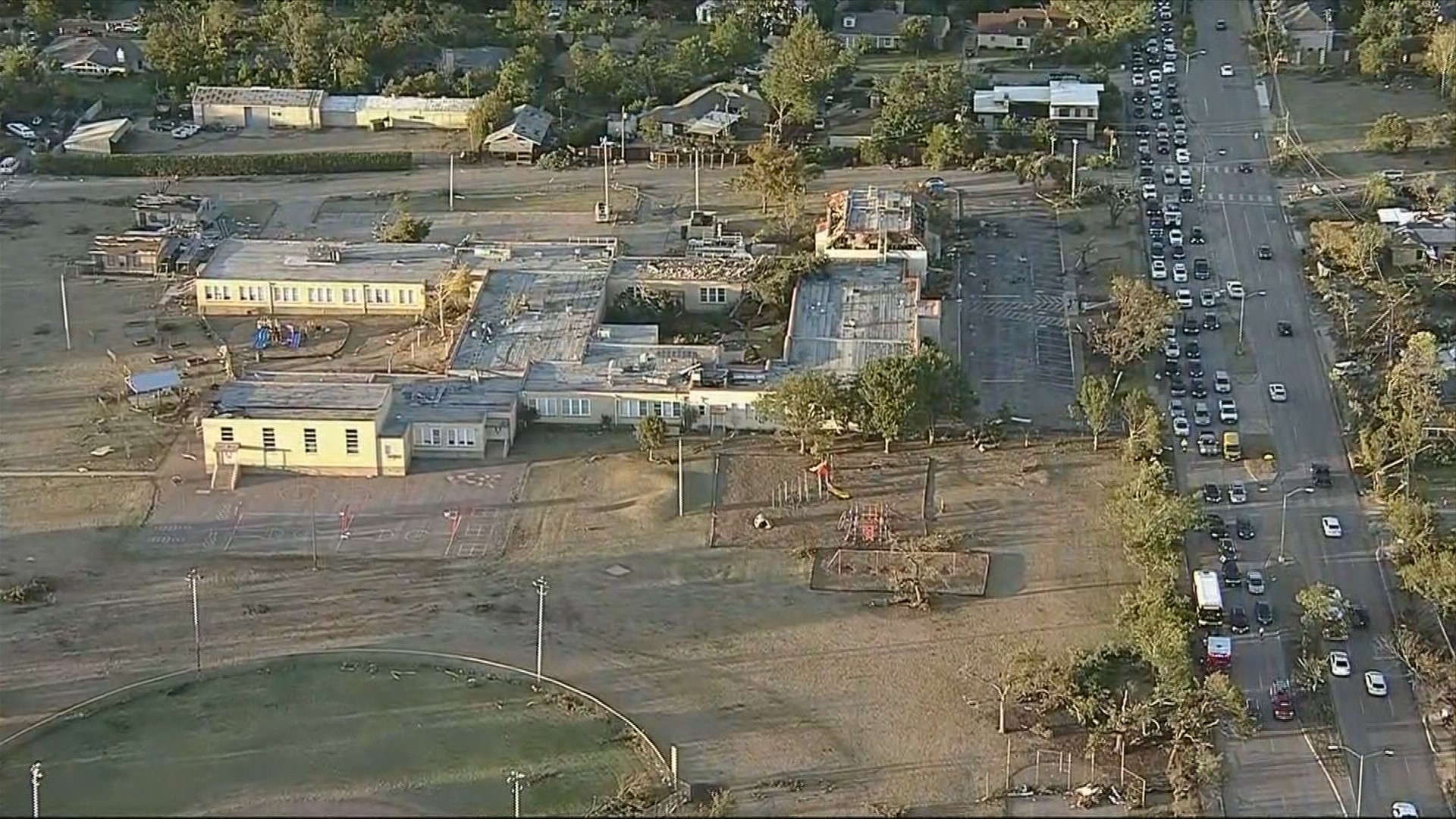 Home destroyed, but dishes left intact: Neighborhood hit hard by Dallas ...