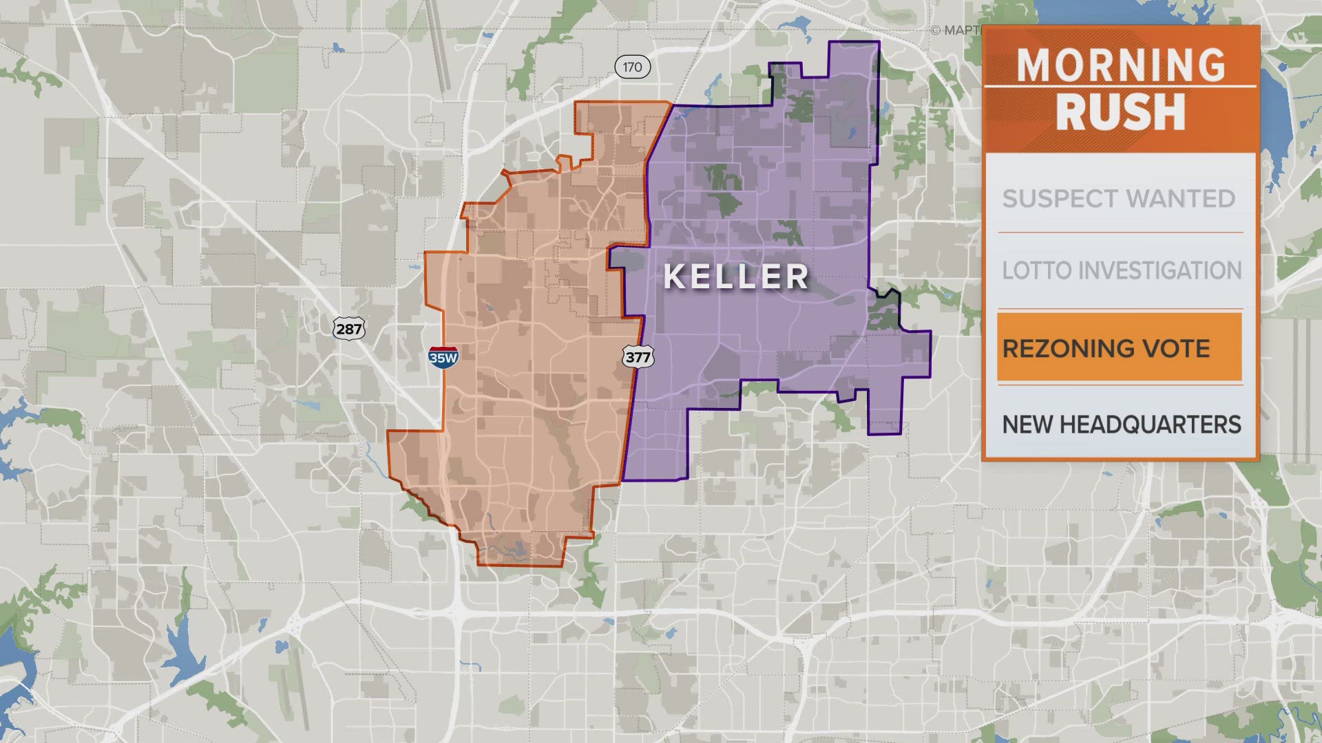 Fort Worth City Council to rezone Keller ISD properties | wfaa.com