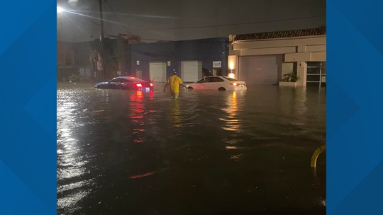 Photos: Heavy overnight rains lead to severe flooding in Dallas | wfaa.com