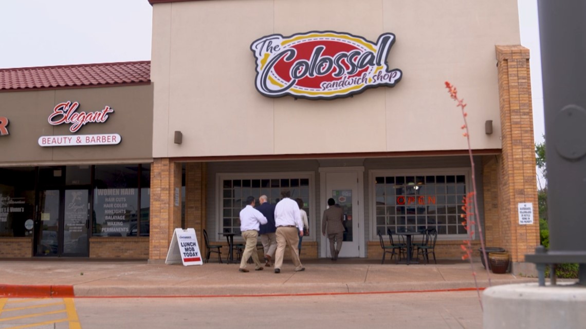 Friends reflect on journey to opening The Colossal Sandwich Shop | wfaa.com