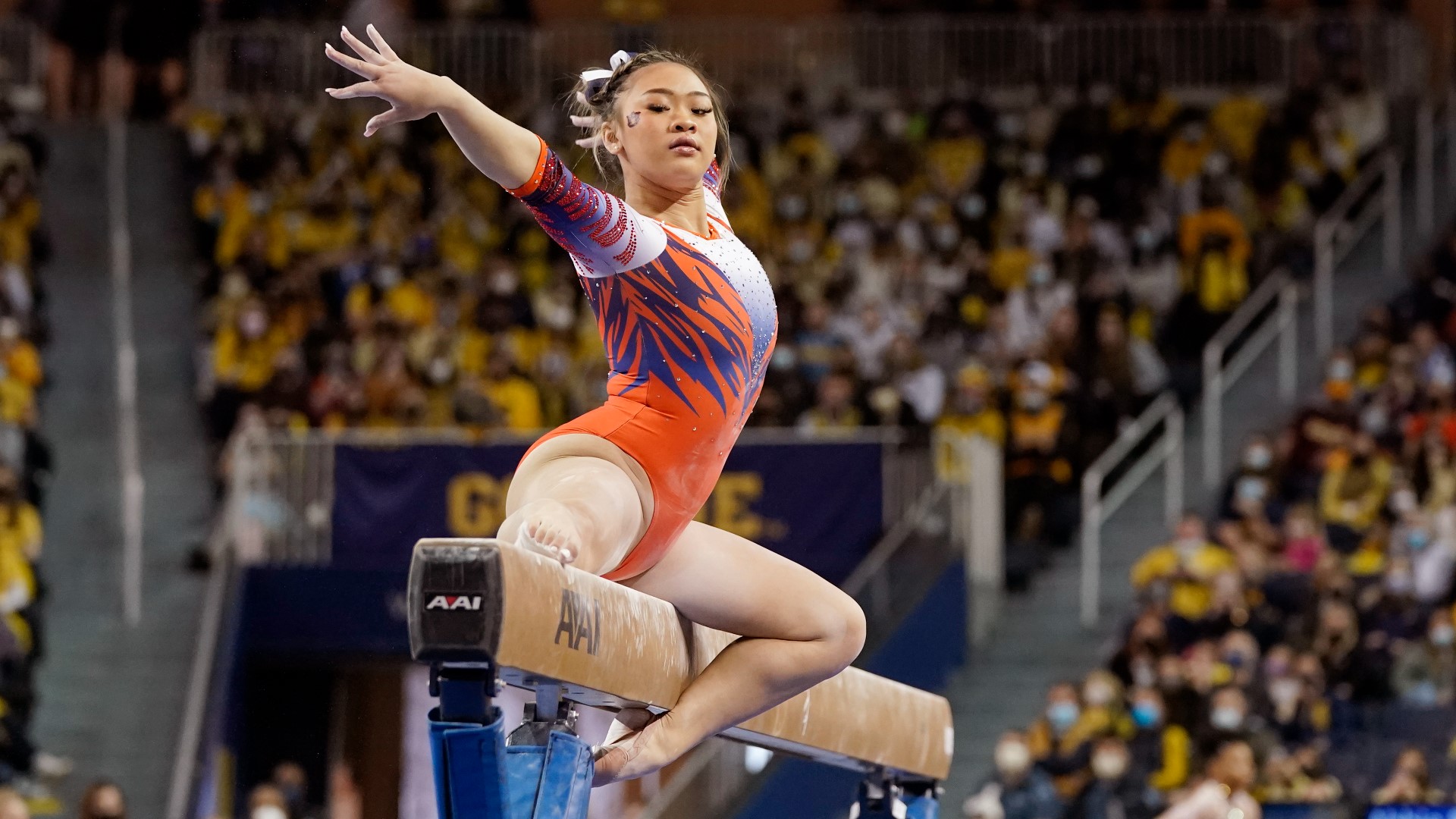 EXPLAINER: The differences between Olympic & NCAA gymnastics | AP ...