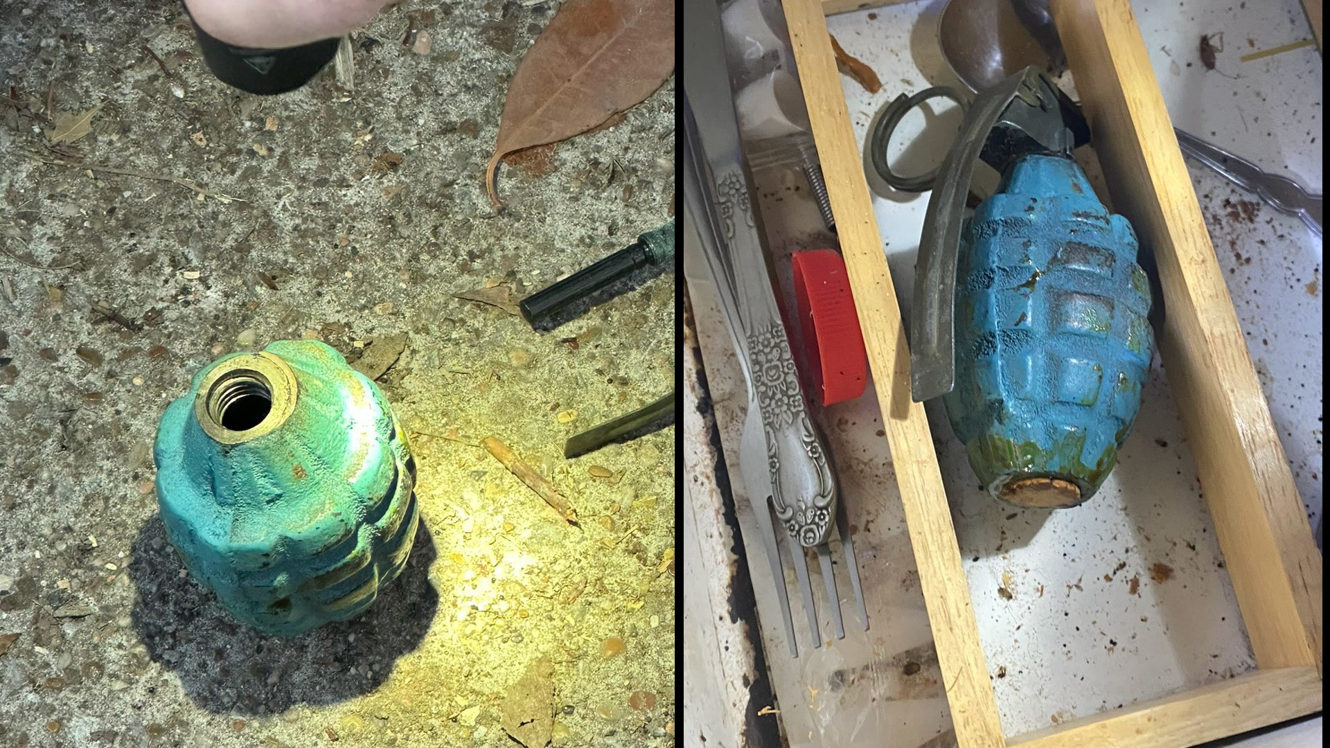 Hand grenade found in Texas home deemed safe, police say | wfaa.com