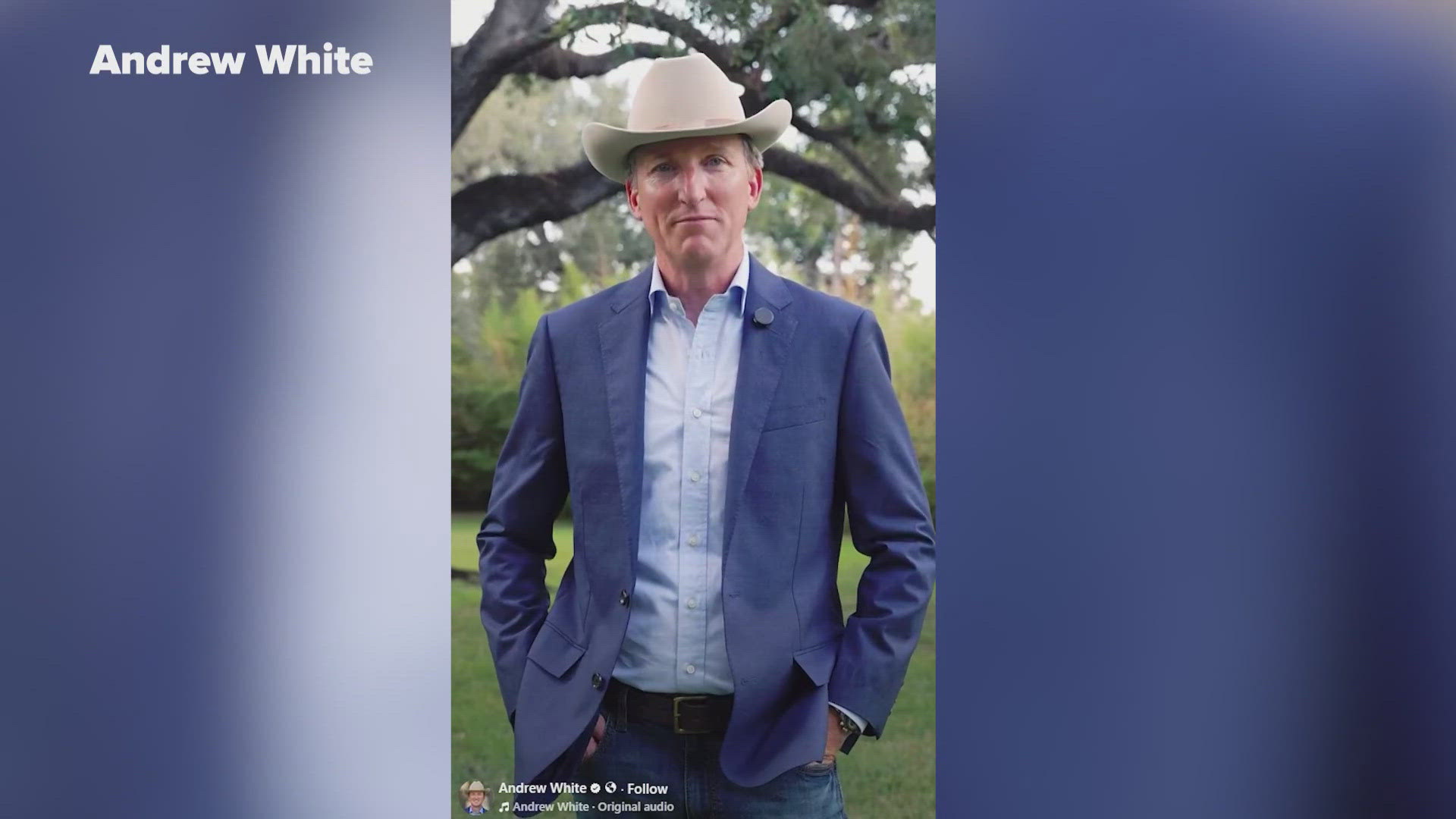 Andrew White joins race for Texas governor | wfaa.com
