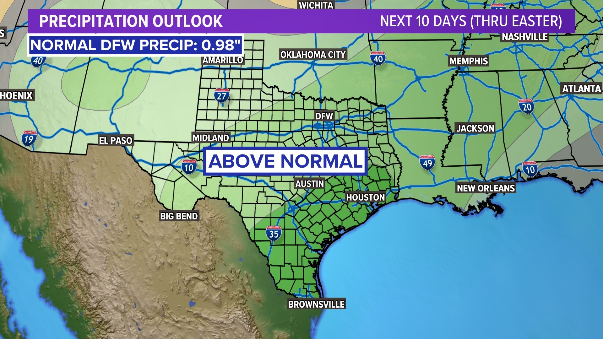 DFW weather: WFAA forecast for storms, rain this week | wfaa.com
