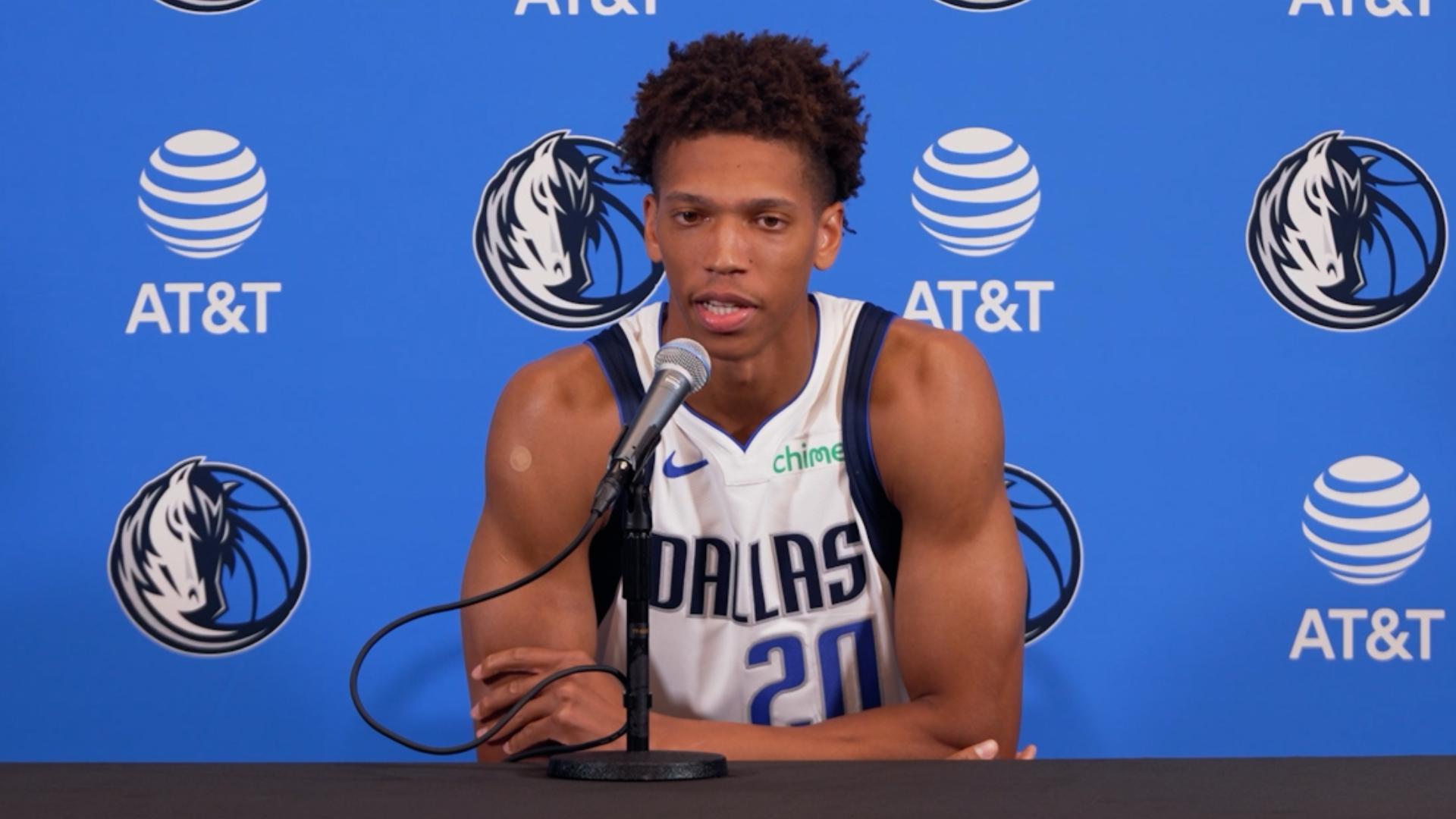 Kessler Edwards full press conference | 2024-25 Dallas Mavericks Media ...
