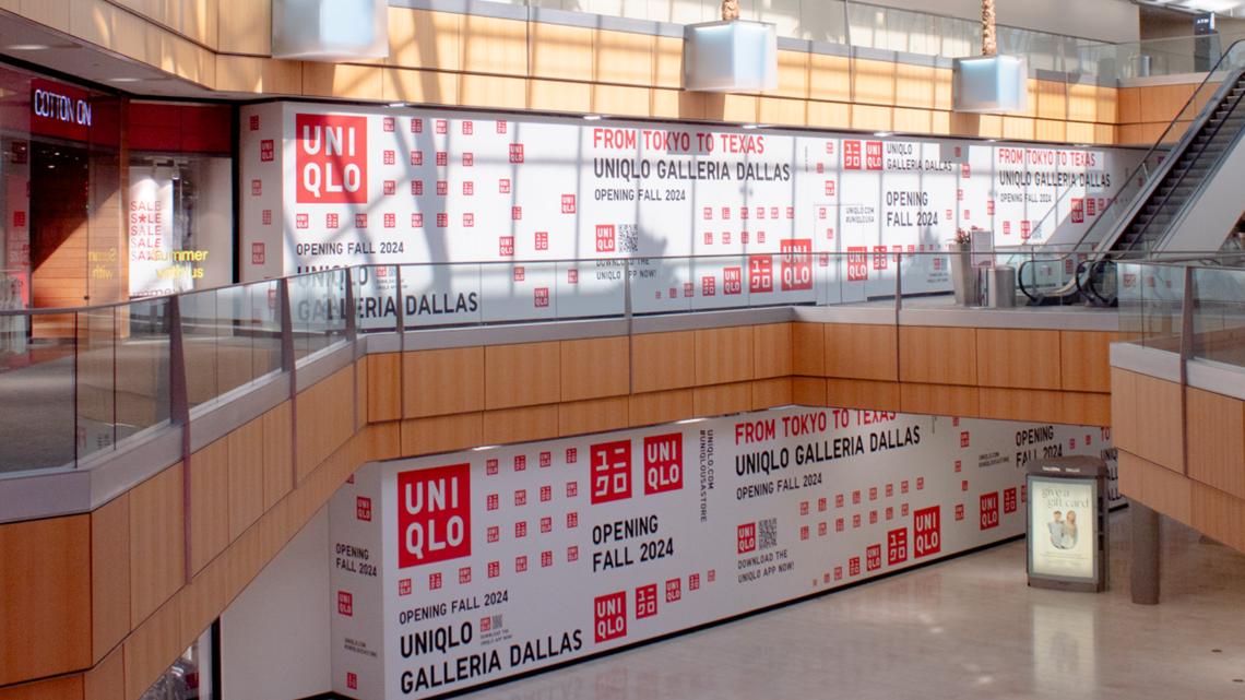 Uniqlo at Galleria Dallas is now open! | wfaa.com