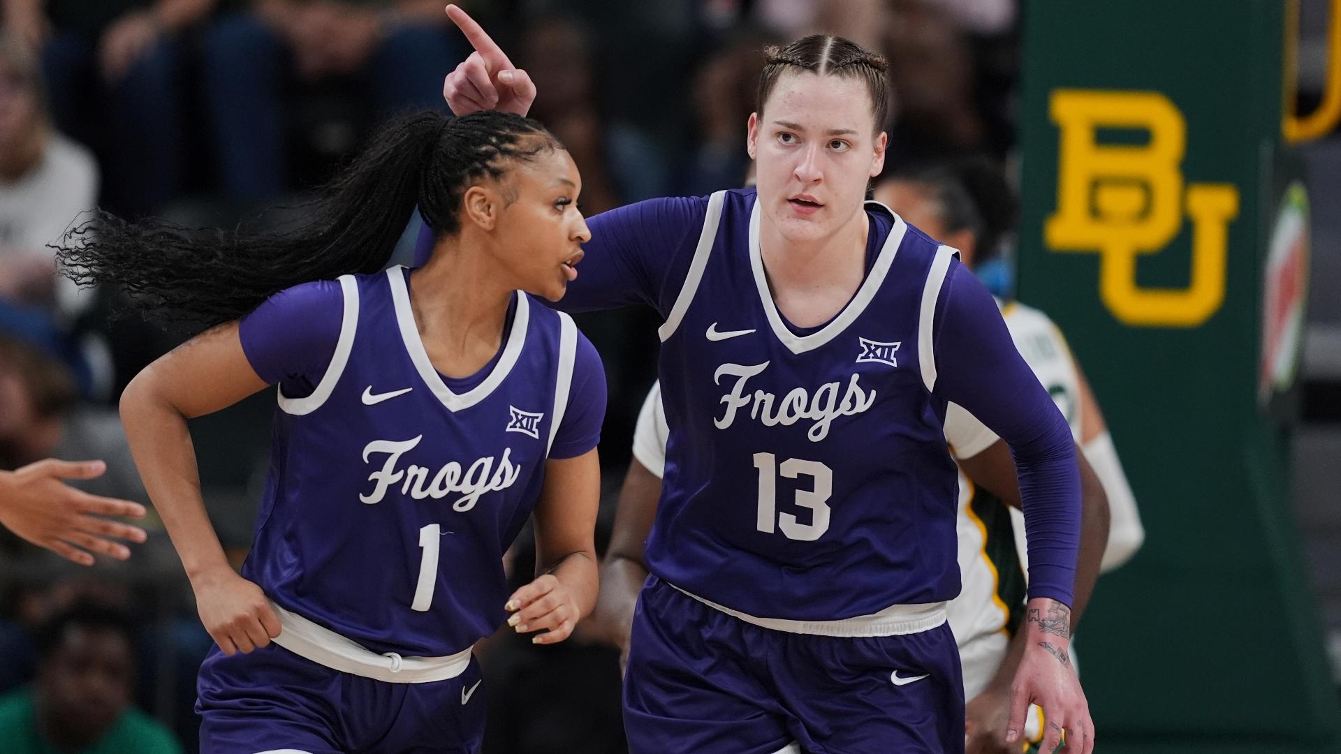 TCU women's basketball wins first Big 12 title, beats Baylor 51-48 ...