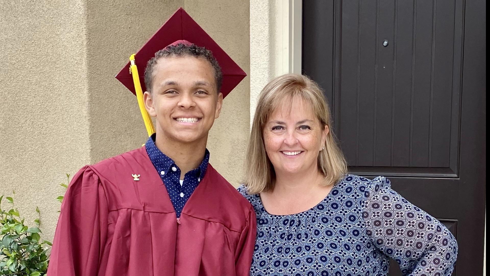 Mother, son both earn master's degrees at TCU graduation | wfaa.com