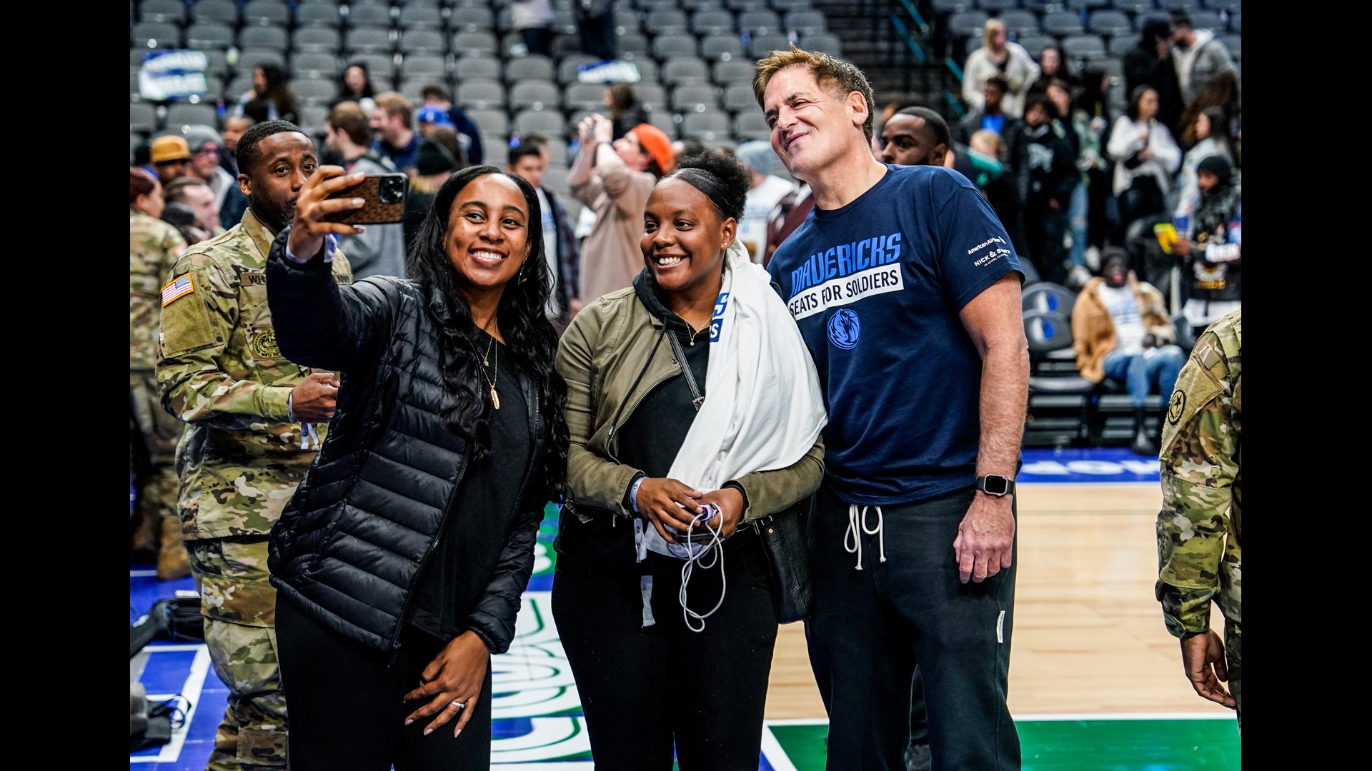 Gallery: The Dallas Mavericks' 2023 Seats for Soldiers event was a ...