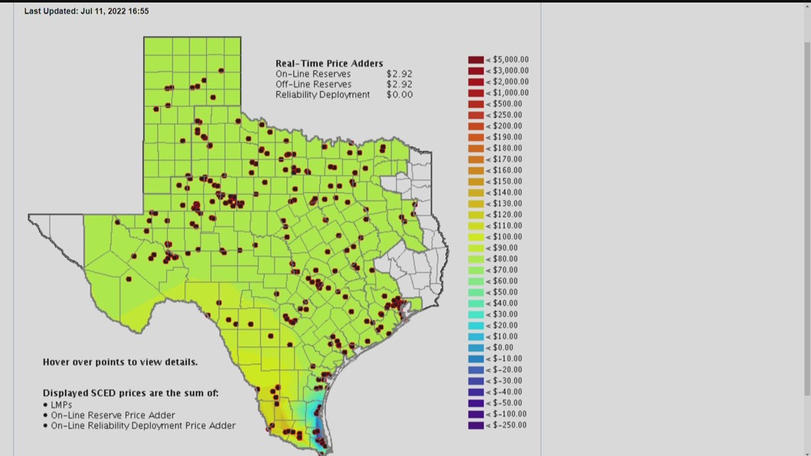 Texas' electric grid operator issued an appeal for energy conservation ...