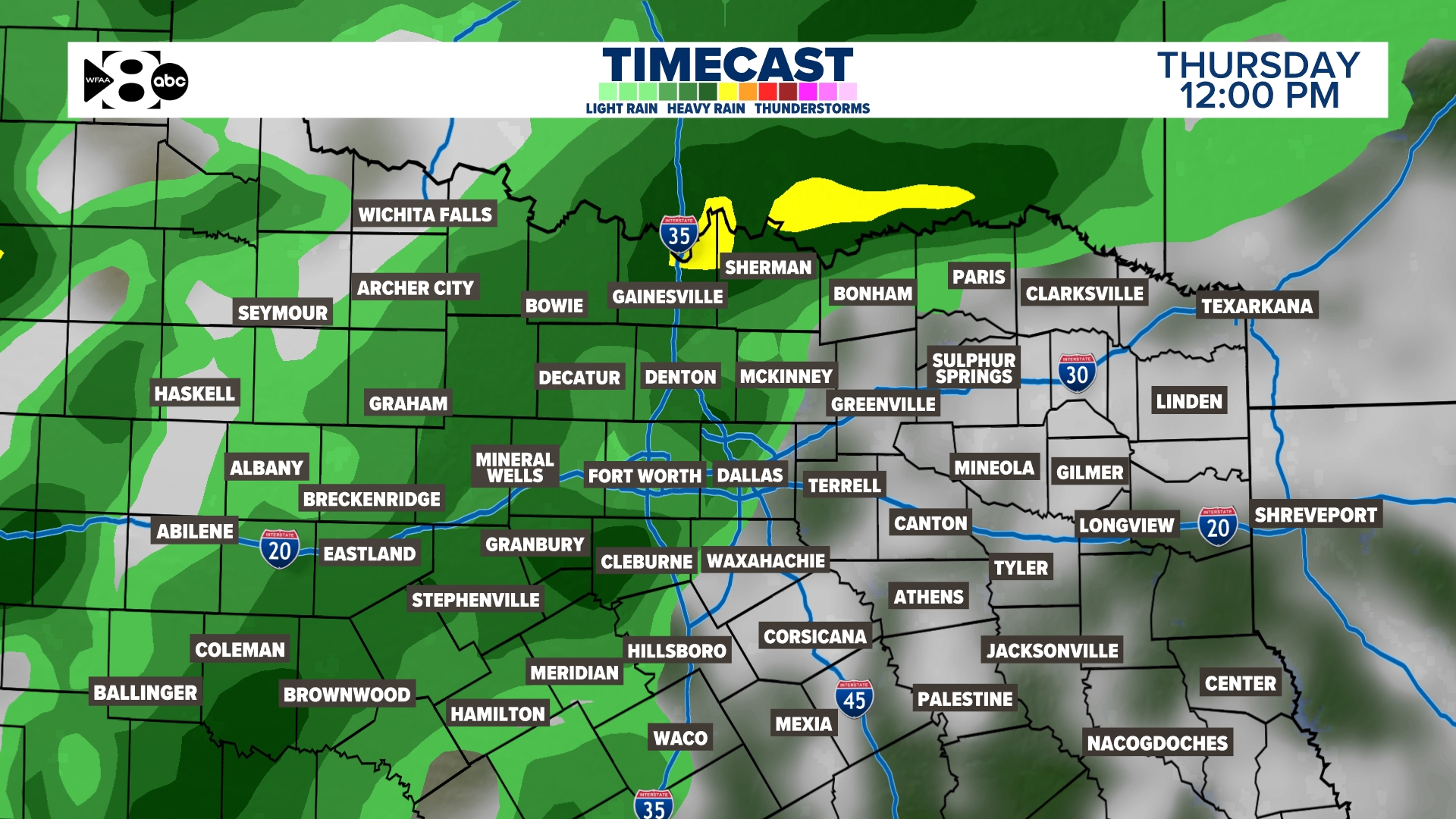 Storm Timecast | wfaa.com