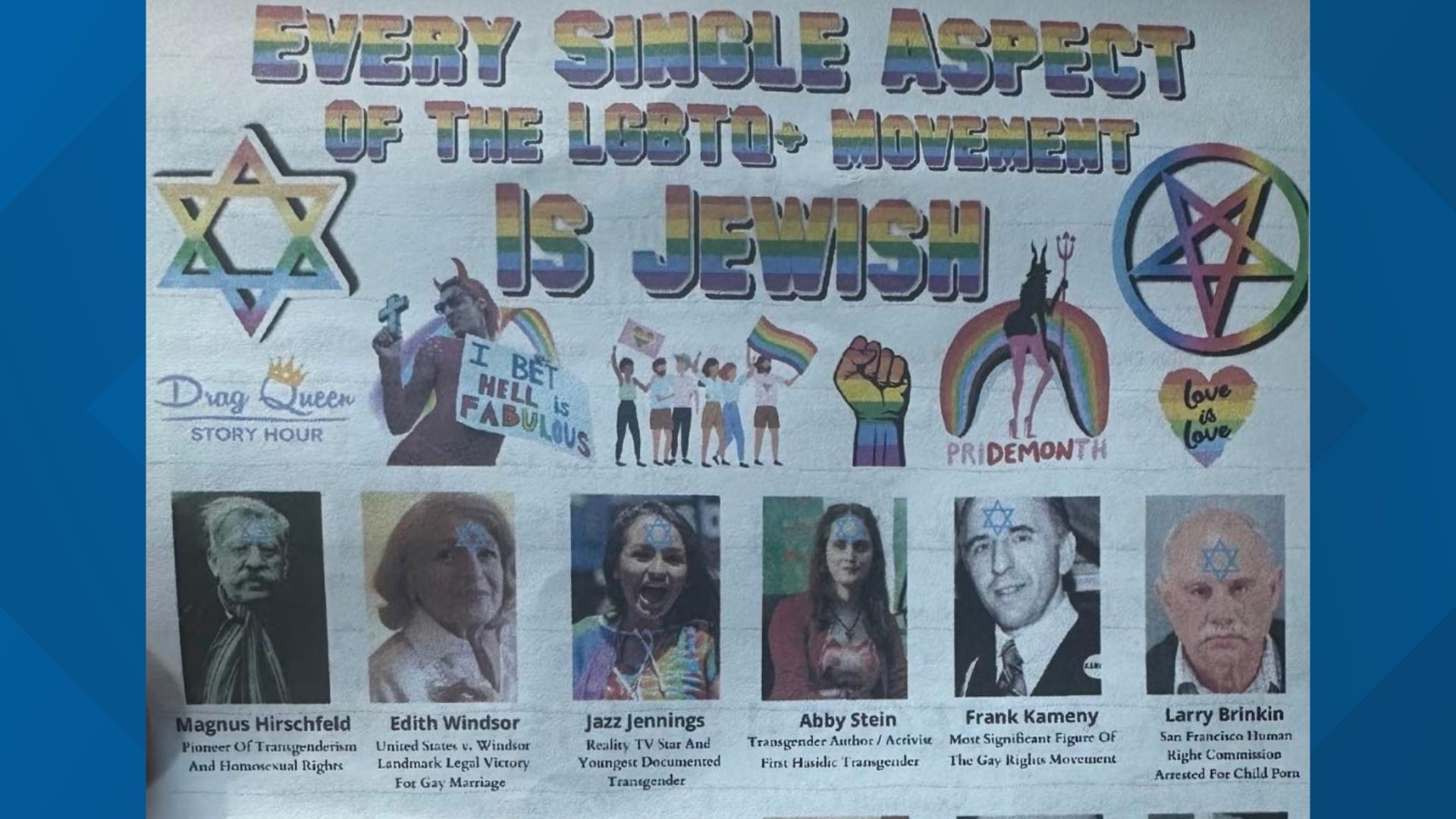 Bags of homophobic, antisemitic flyers found in North Texas | wfaa.com