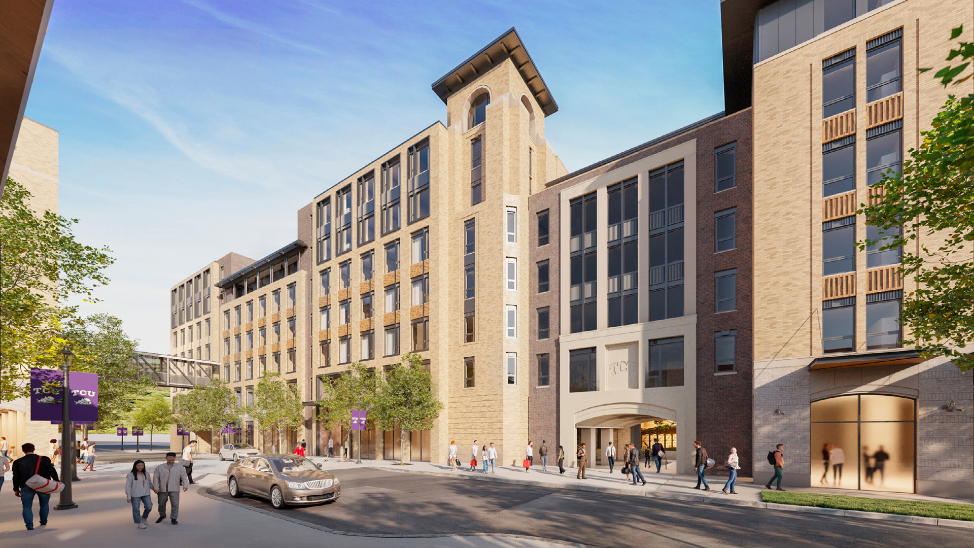 TCU starts construction on campus expansion plan | wfaa.com