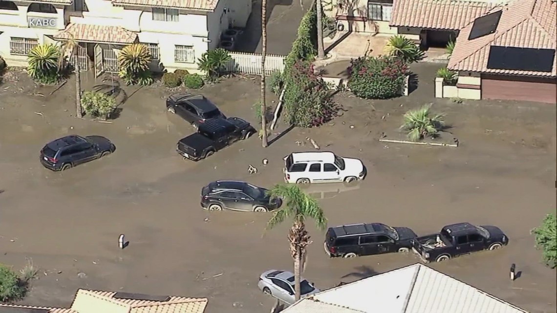 Tropical storm Hilary: Heavy rain and historic flooding in California ...