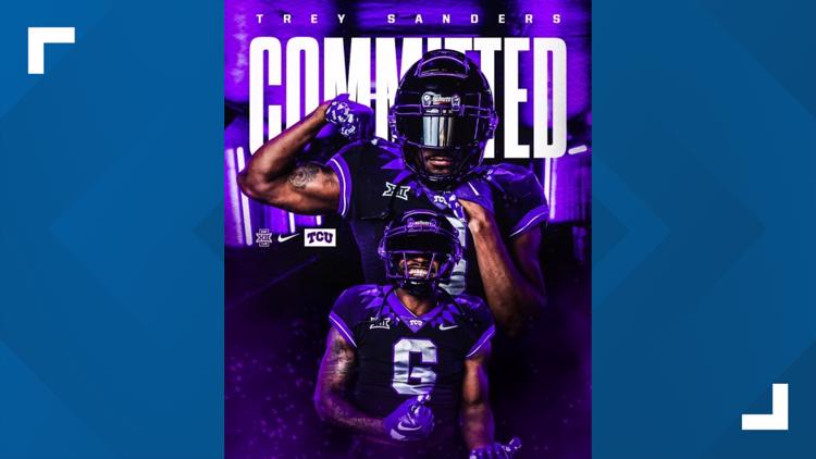 TCU football: Former Alabama running back Trey Sanders transfers | wfaa.com
