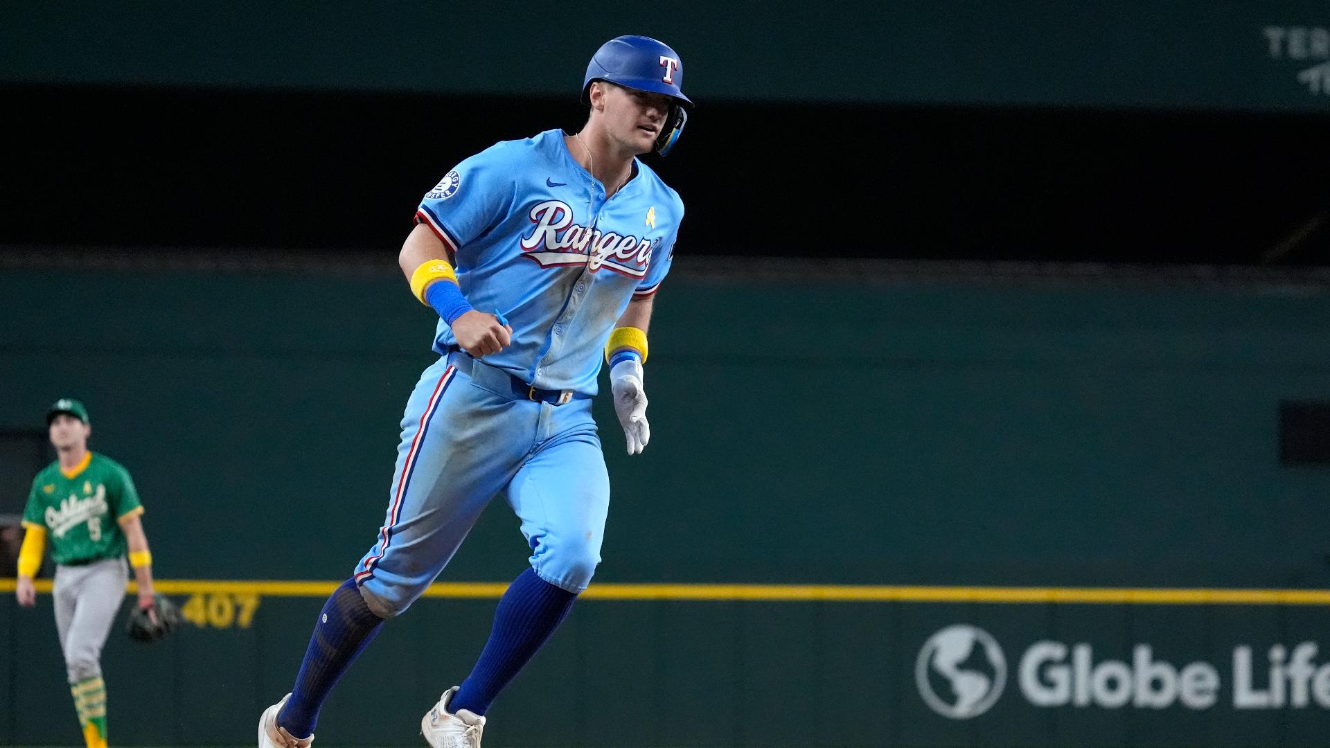 Texas Rangers enjoy walk-off wins against Oakland Athletics | wfaa.com