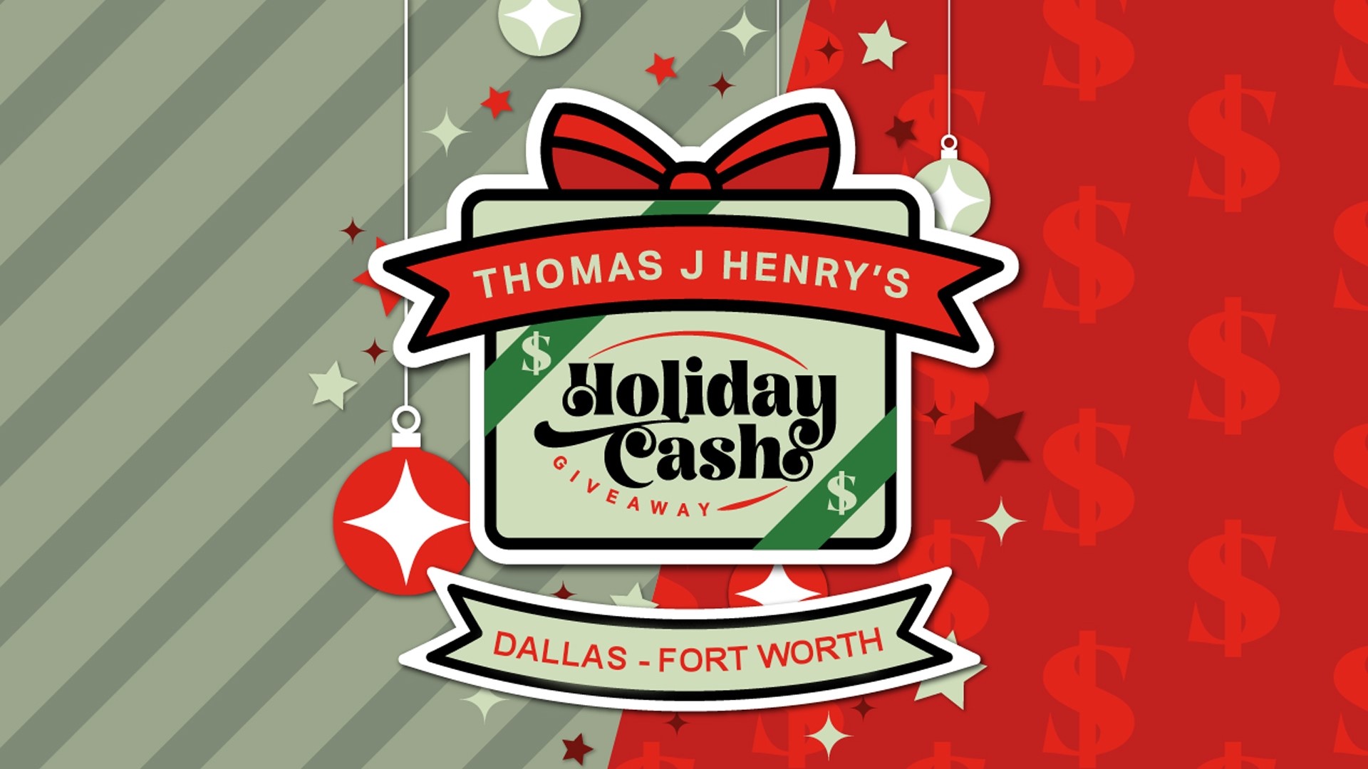 Thomas J Henry's Holiday Cash Giveaway | wfaa.com