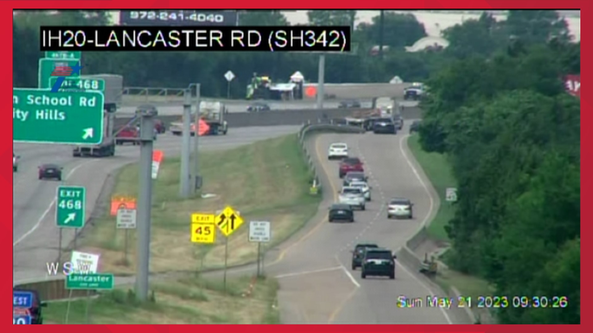 Dallas/Lancaster, TX traffic: Accident on I-20 | wfaa.com Dallas/Lancaster, TX traffic: Accident on I-20 | wfaa.com