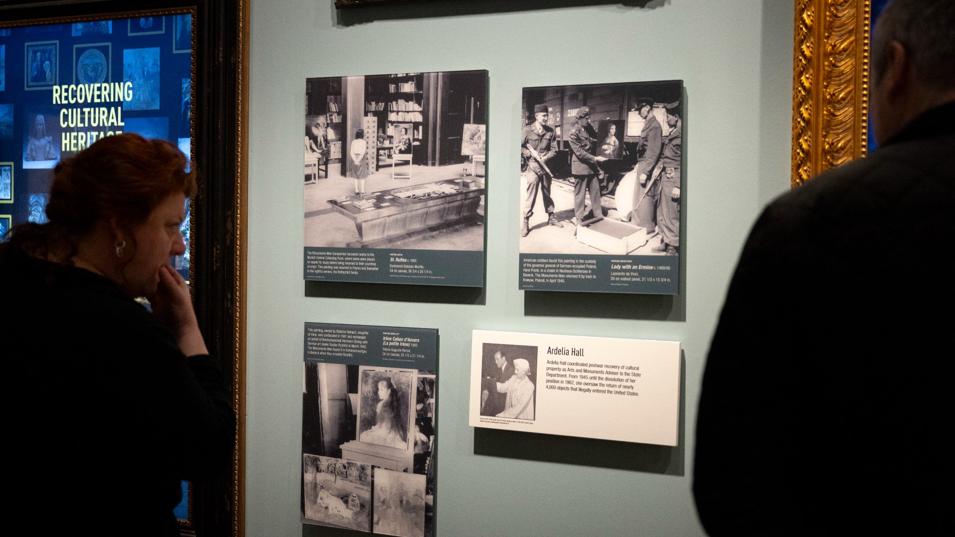WWII Monuments Men weren't all men. The female members finally move ...