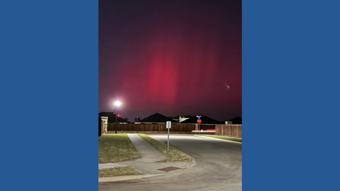 PHOTOS: Northern lights visible in North Texas | wfaa.com