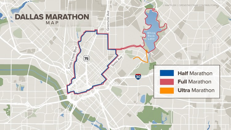 2021 Dallas Marathon road closures, map details, DART info, more | wfaa.com