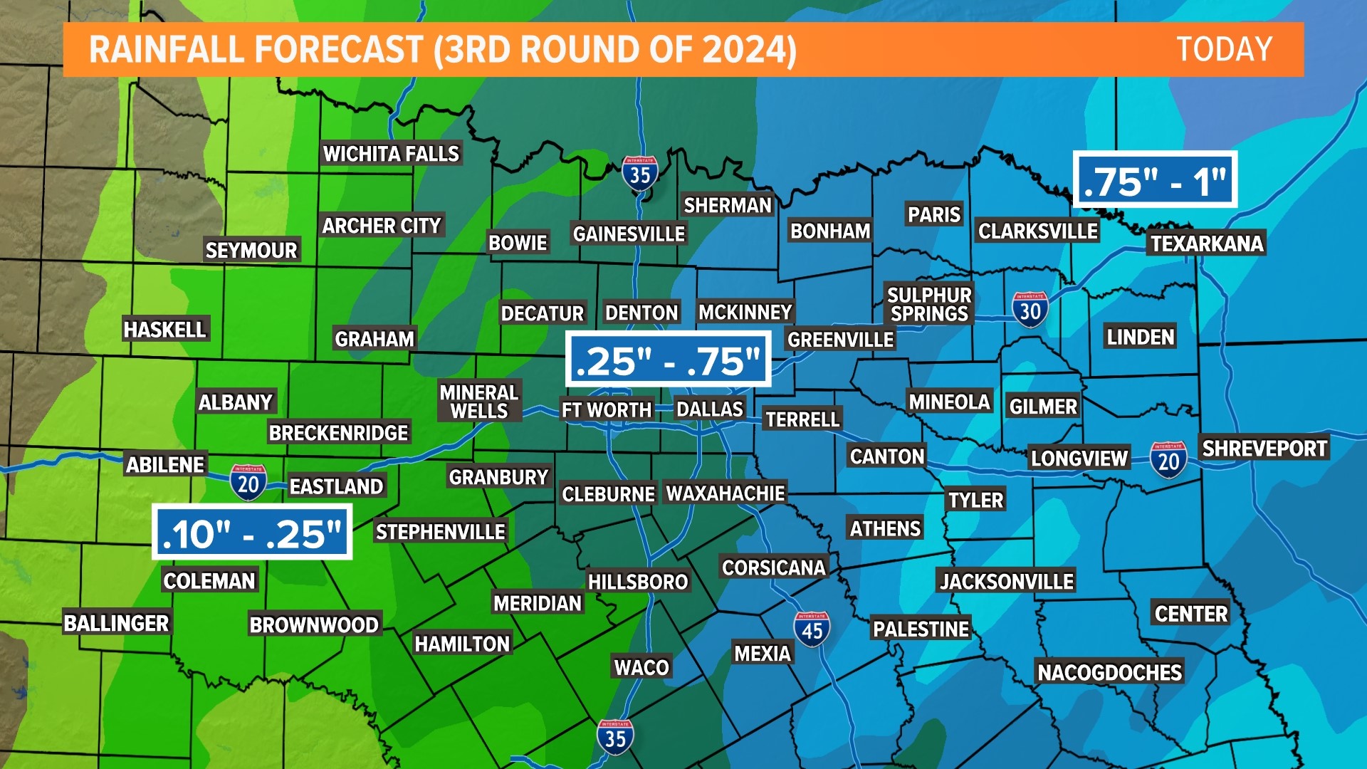 Dallas, Texas weather: Full weekend forecast from WFAA | wfaa.com