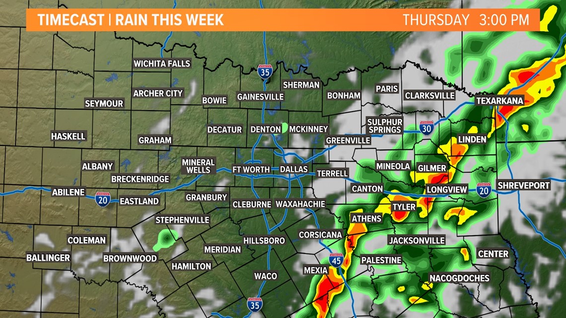 DFW Weather: Rain and cooler temperatures are on the way | wfaa.com