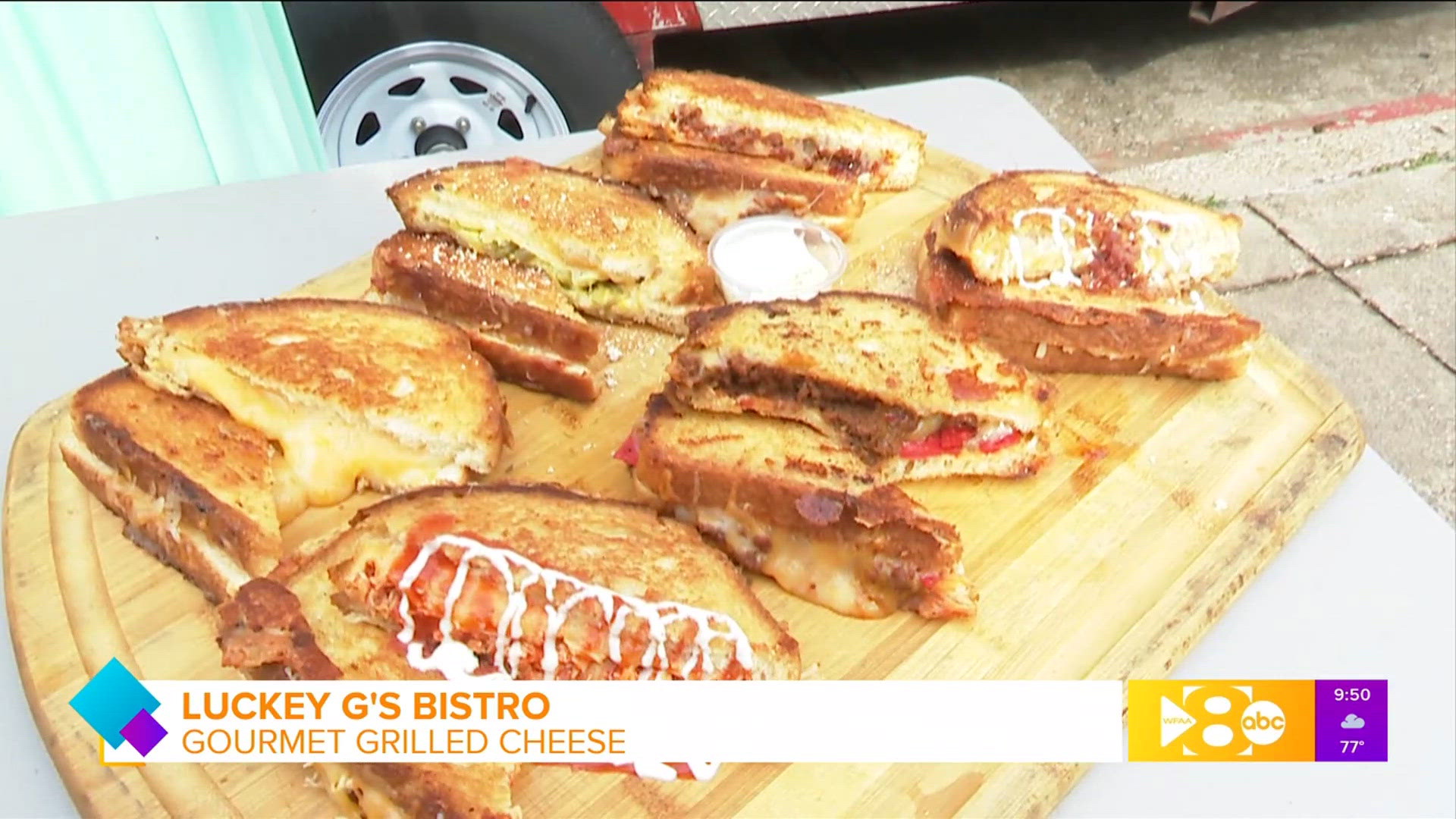 Luckey G's Bistro Rolls onto our Patio | wfaa.com