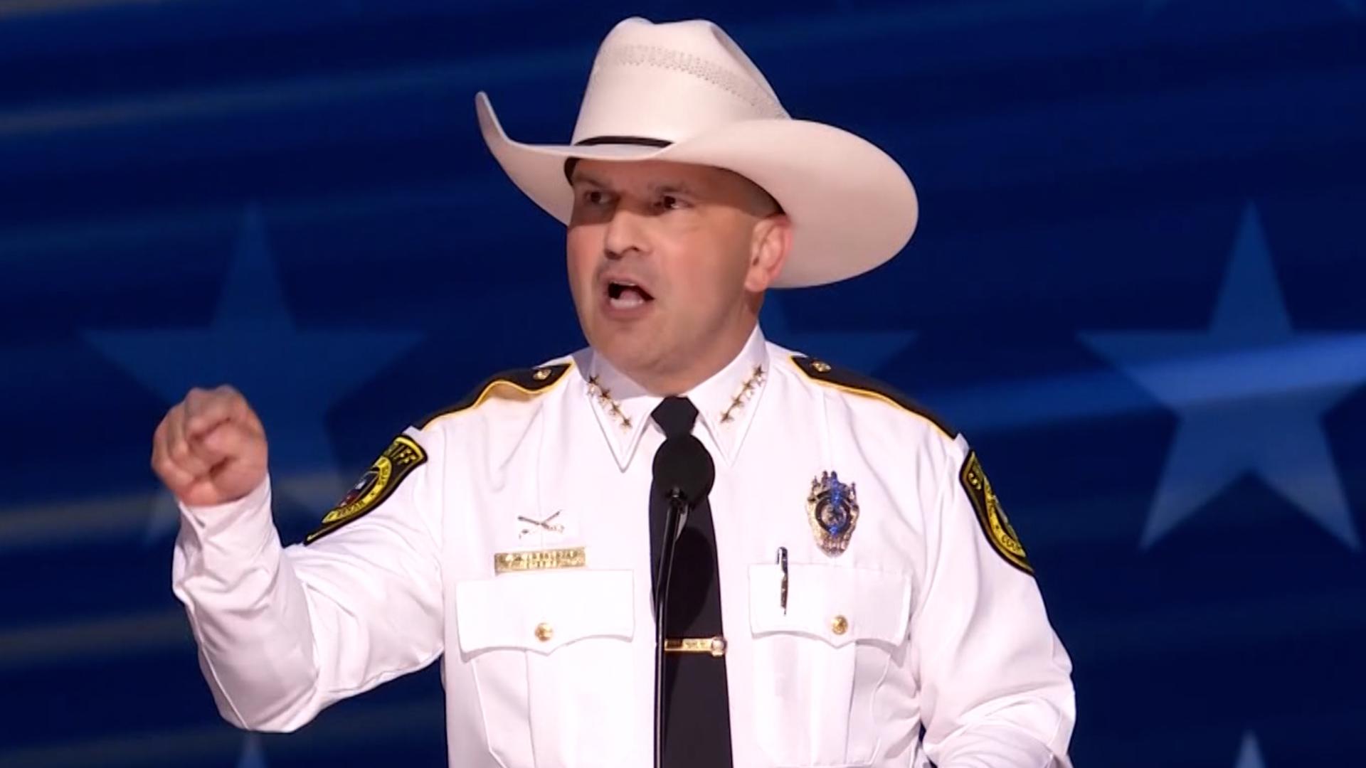 Sheriff Javier Salazar full speech at 2024 DNC (Aug. 21, 2024) | wfaa.com