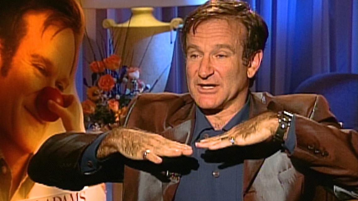 Robin Williams on the power of humor and healing in the 1998 film Patch ...