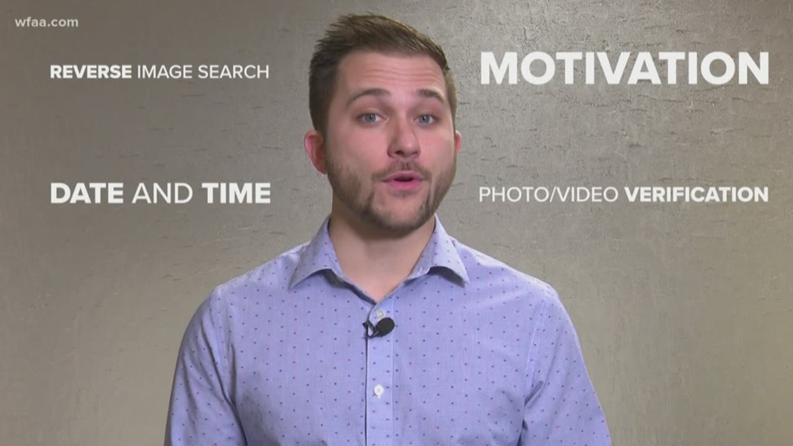 Visual verification: How to tell what you read online is real | wfaa.com