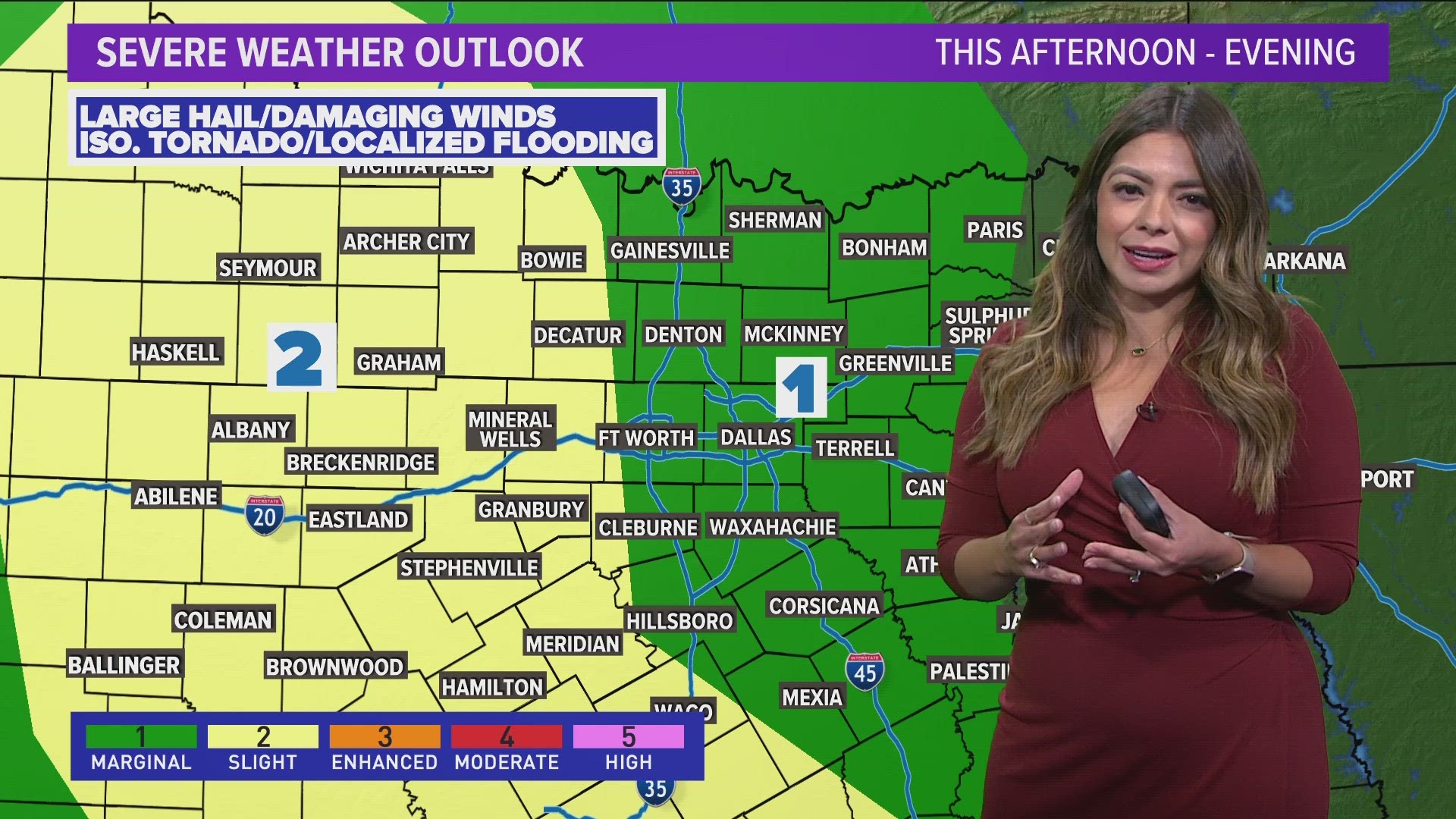 DFW Weather: Storms return to North Texas over the next two days | wfaa.com