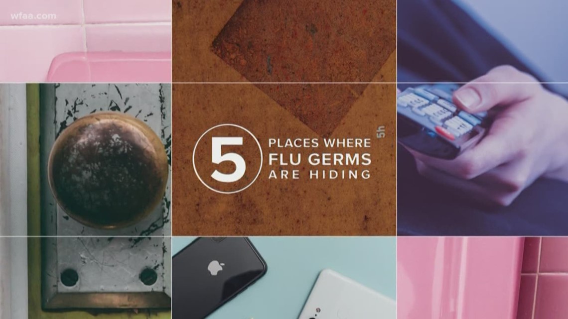 5 common places where flu germs are hiding in your home | wfaa.com