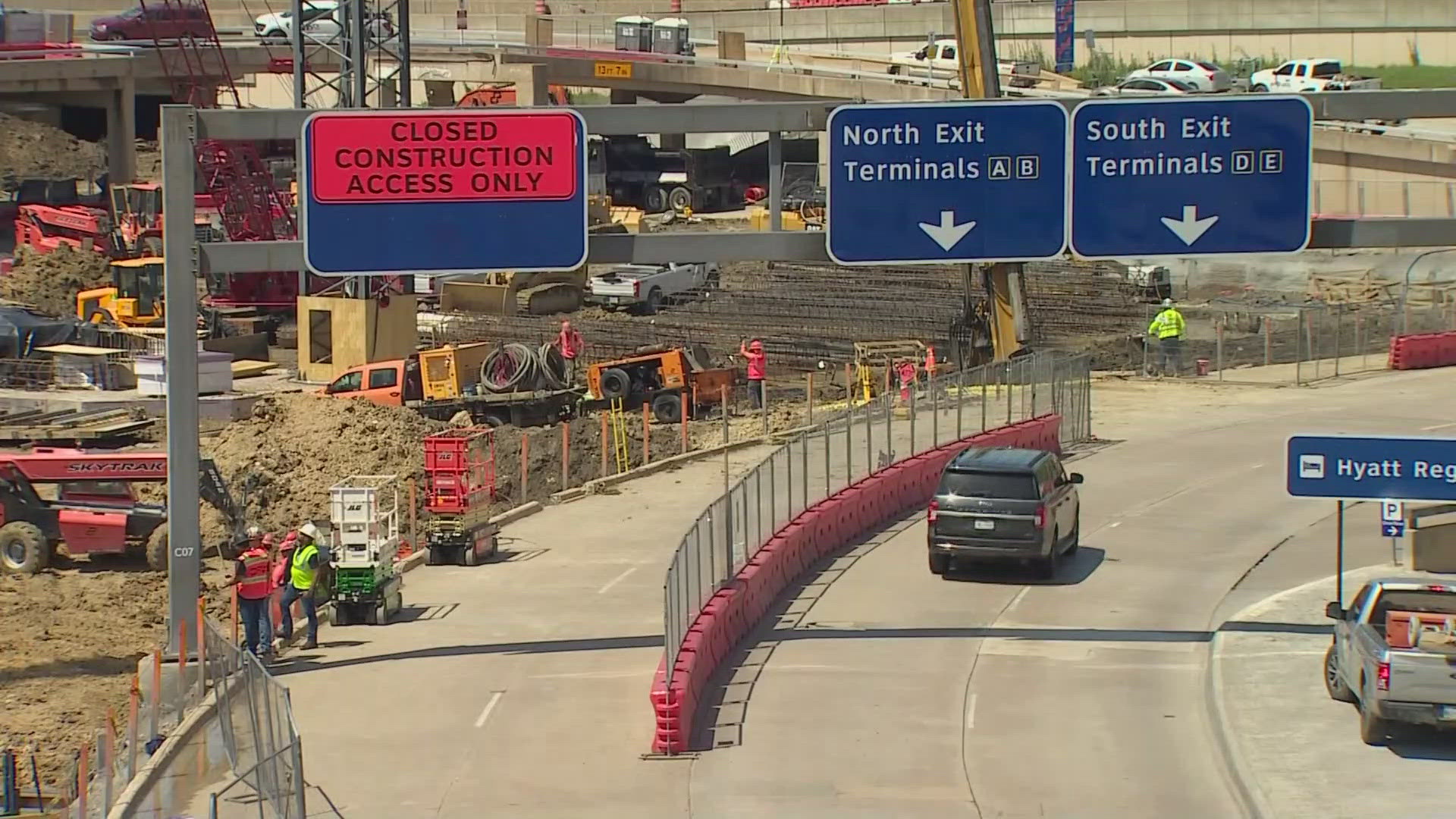 DFW Airport road changes impact weekend travel | wfaa.com