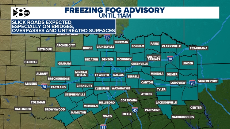 DFW Weather: The winter storm is over, but the cold -- and the icy road ...