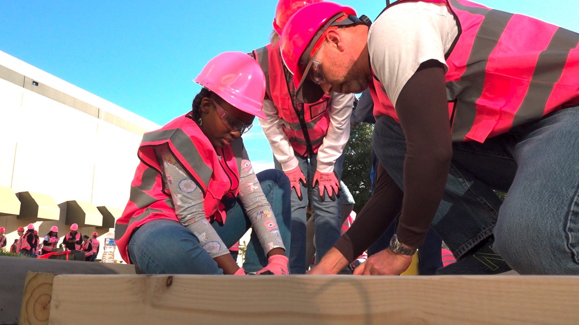North Texas company helps girl group in construction project | wfaa.com