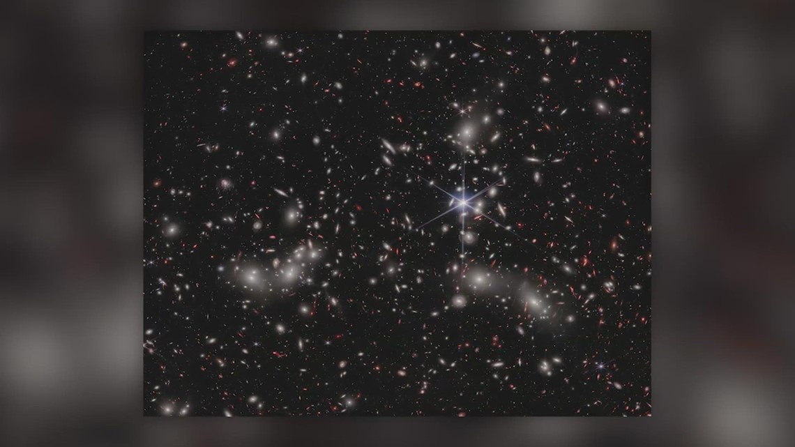 James Webb space telescope shows stunning images of megacluster | wfaa.com