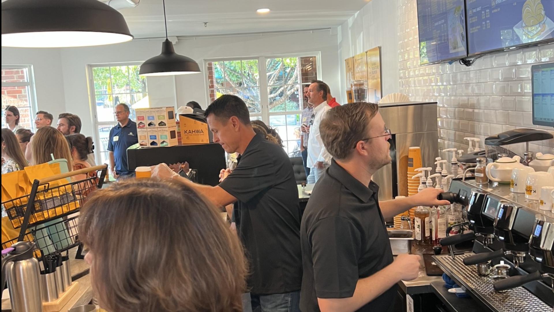 Kahwa Coffee opens first Texas location in Fort Worth | wfaa.com