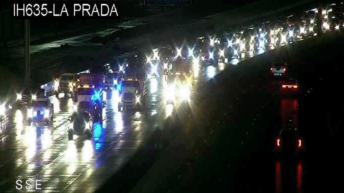 Garland, Texas flooding: High water shuts down I-635 | wfaa.com