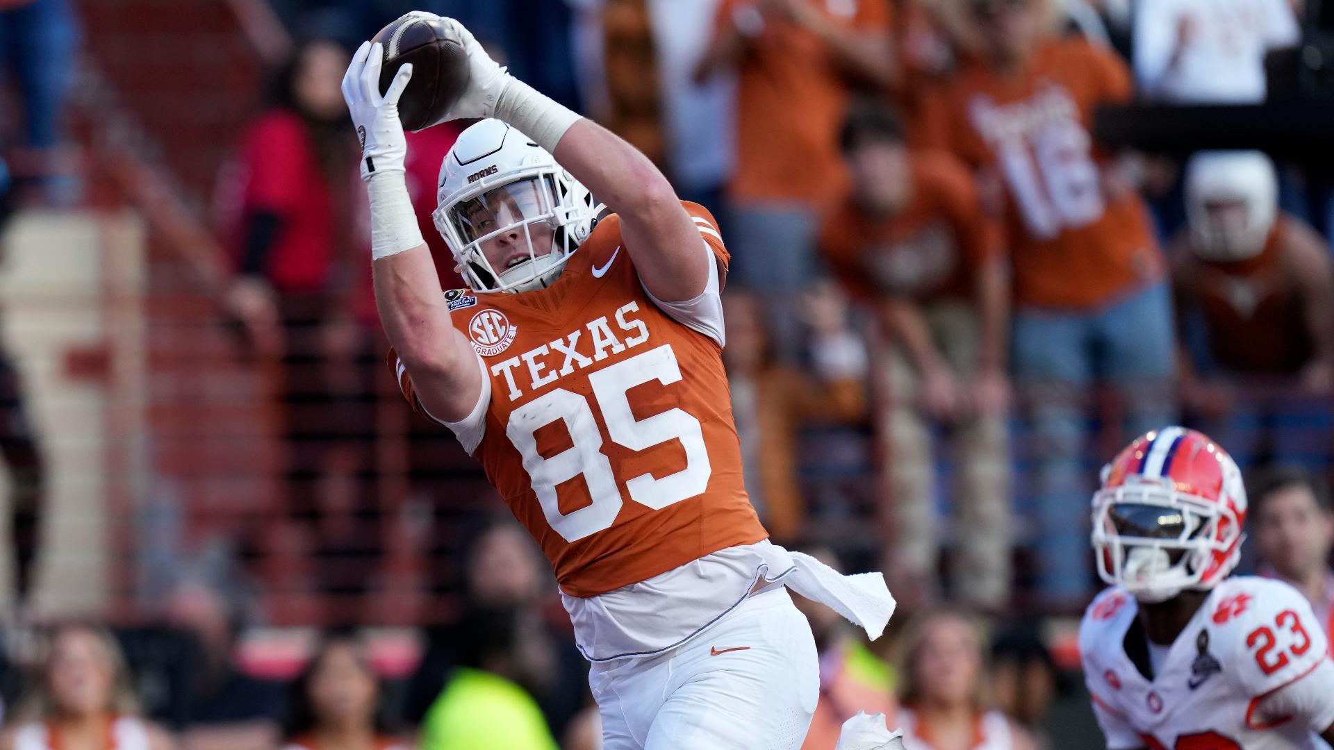 Texas tight end Gunnar Helm a standout who stayed patient and stayed ...