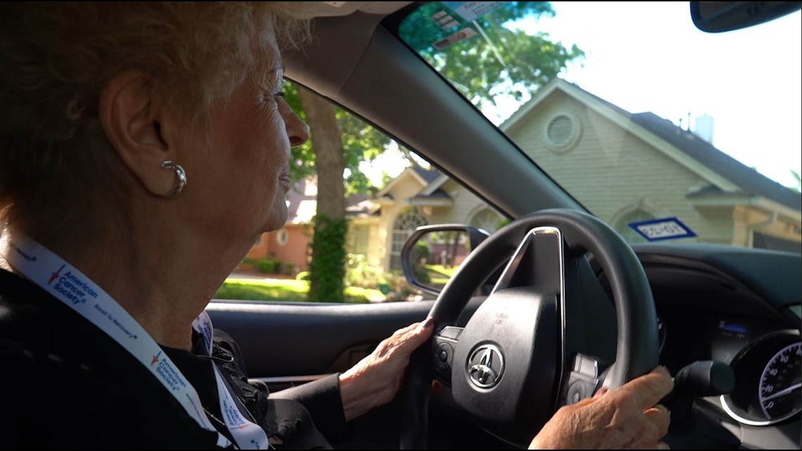 Cancer survivor giving back by driving patients to appointments | wfaa.com