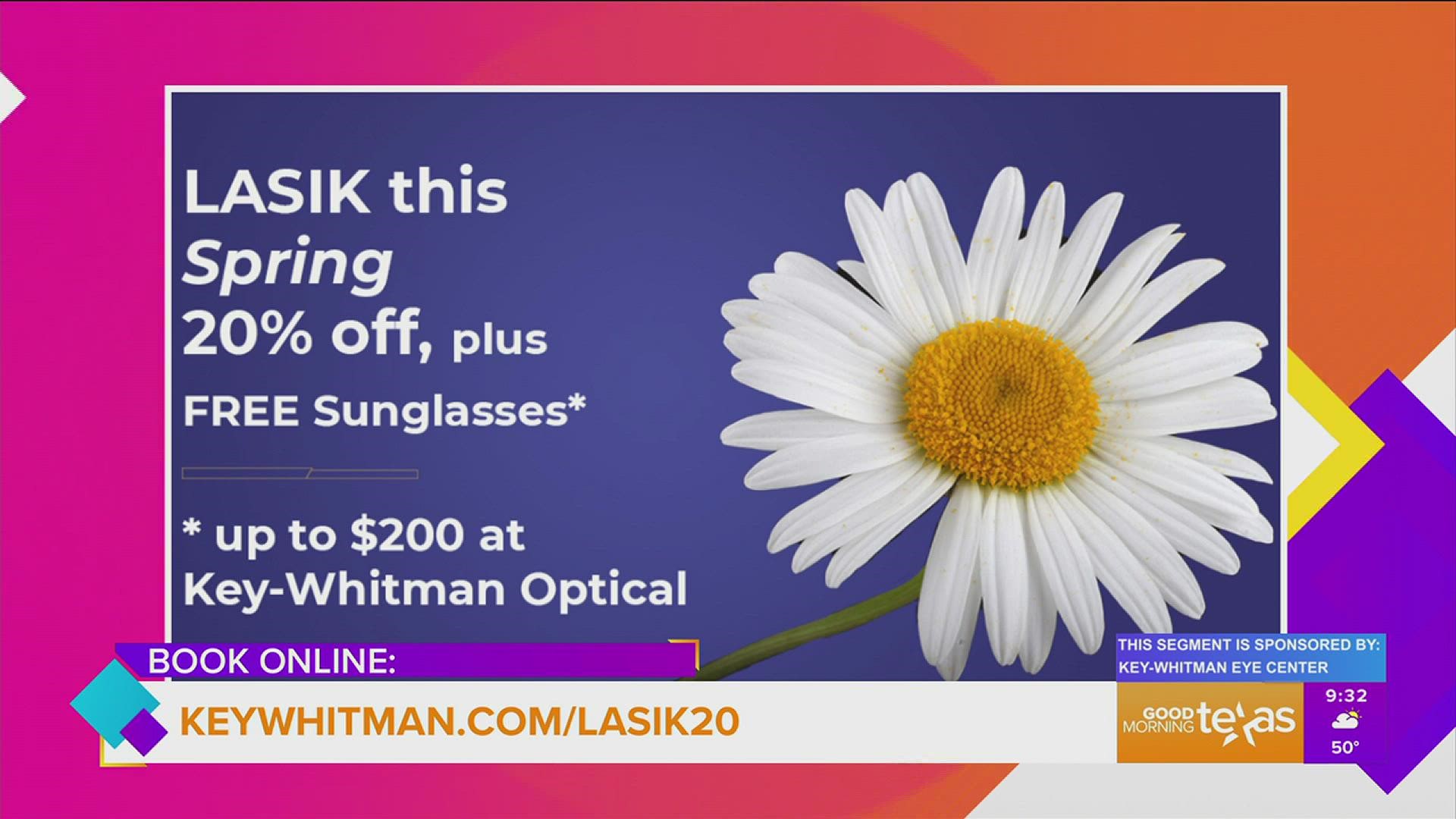 Say yes to Lasik at Key-Whitman Eye Center | wfaa.com