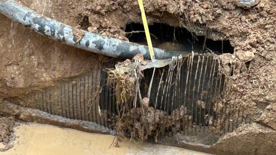 Fort Worth, Texas water main break floods street | wfaa.com