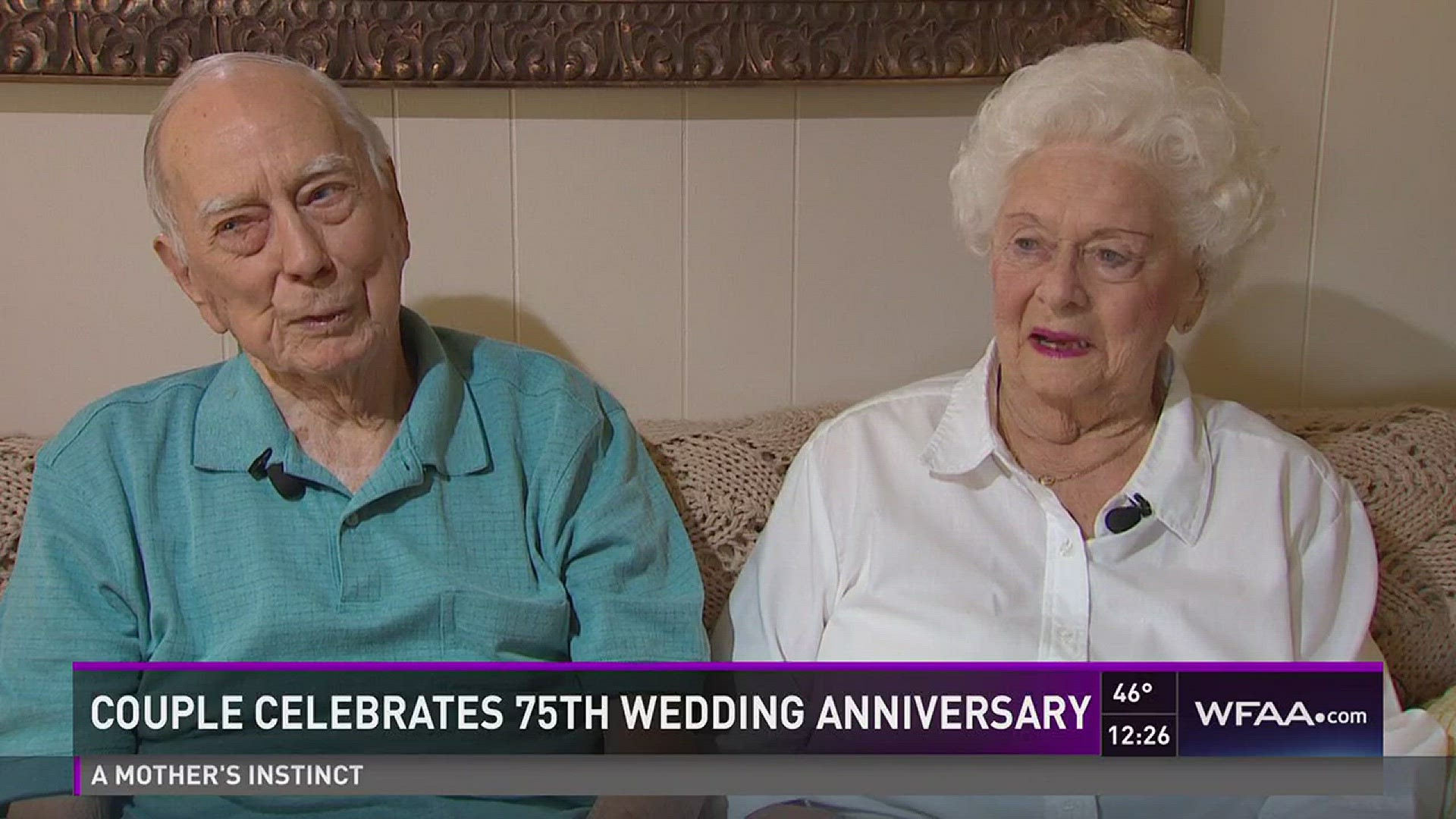 Couple celebrates 75th wedding anniversary | wfaa.com