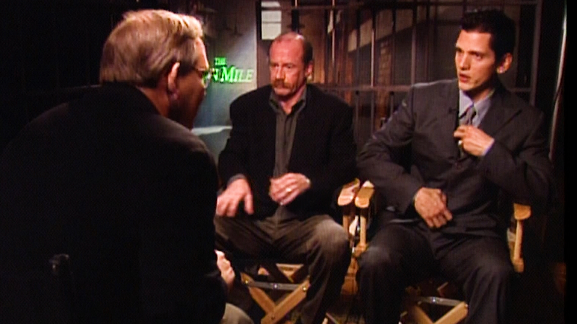 Barry Peppers and Michael Jeter discuss acting in The Green Mile (1999 ...